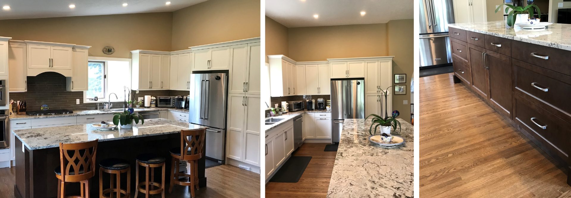 Crowded Kitchen Renovation Project - Merit Kitchens Design Centre Langley