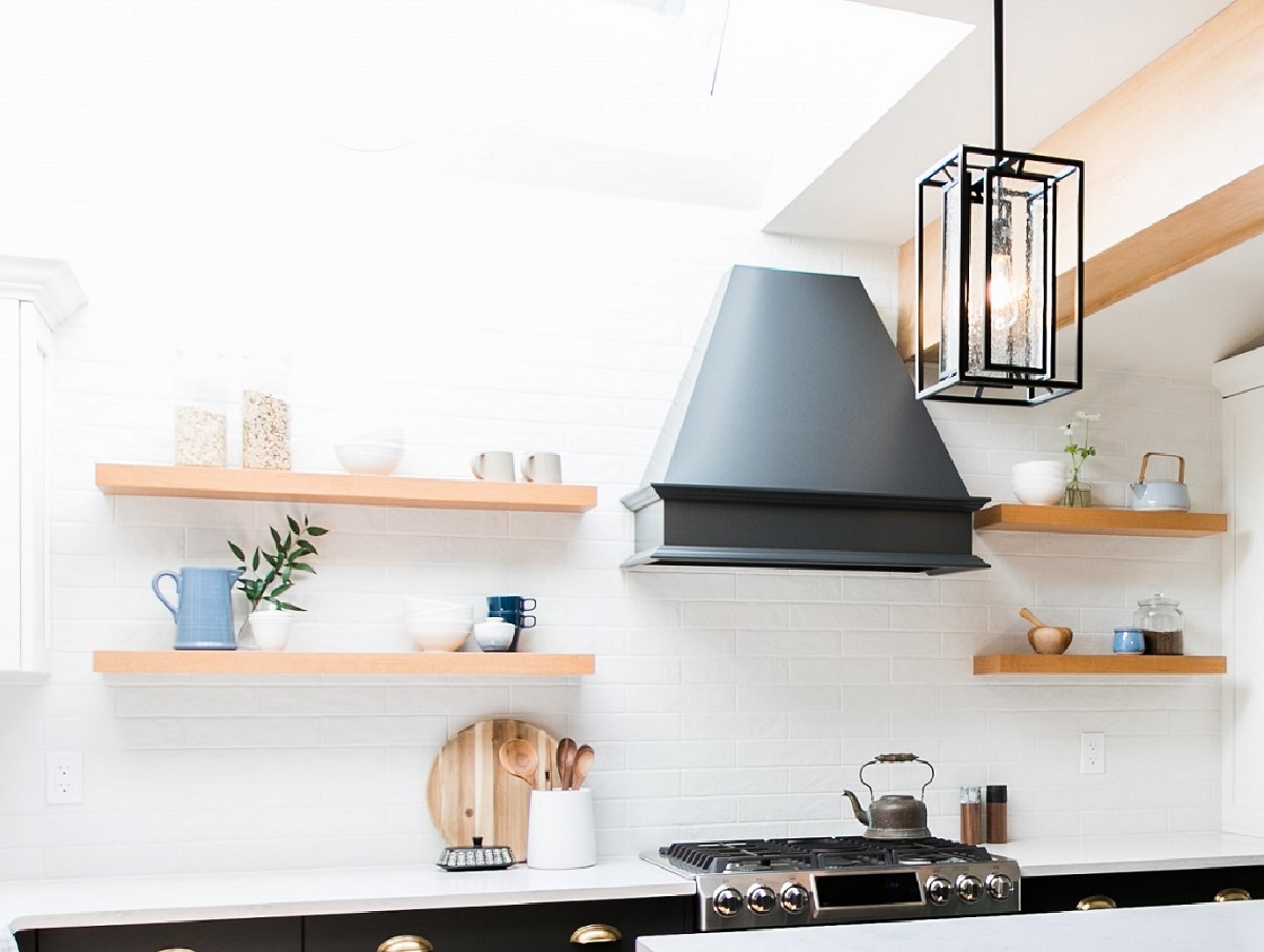 Open Shelves Kitchen Design Trends - Merit Kitchens Design Centre Langley